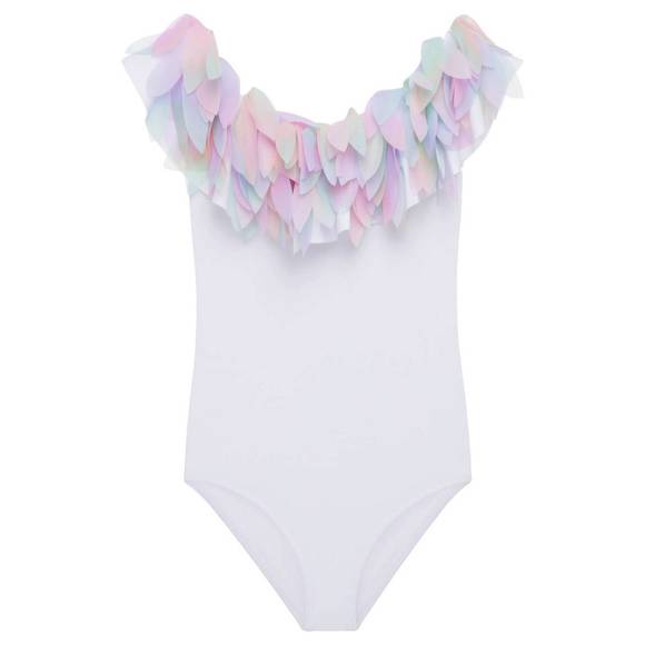 Stella Cove | Swim | New Stella Cove Girls Pastel Petals Bathing Suit ...